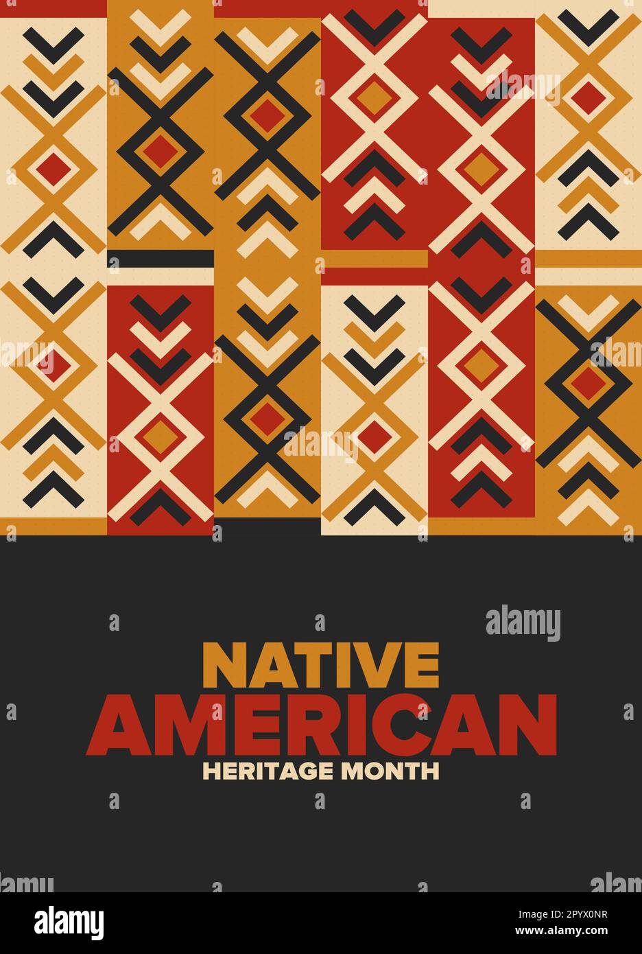 Native American Heritage Month in November. American Indian culture ...