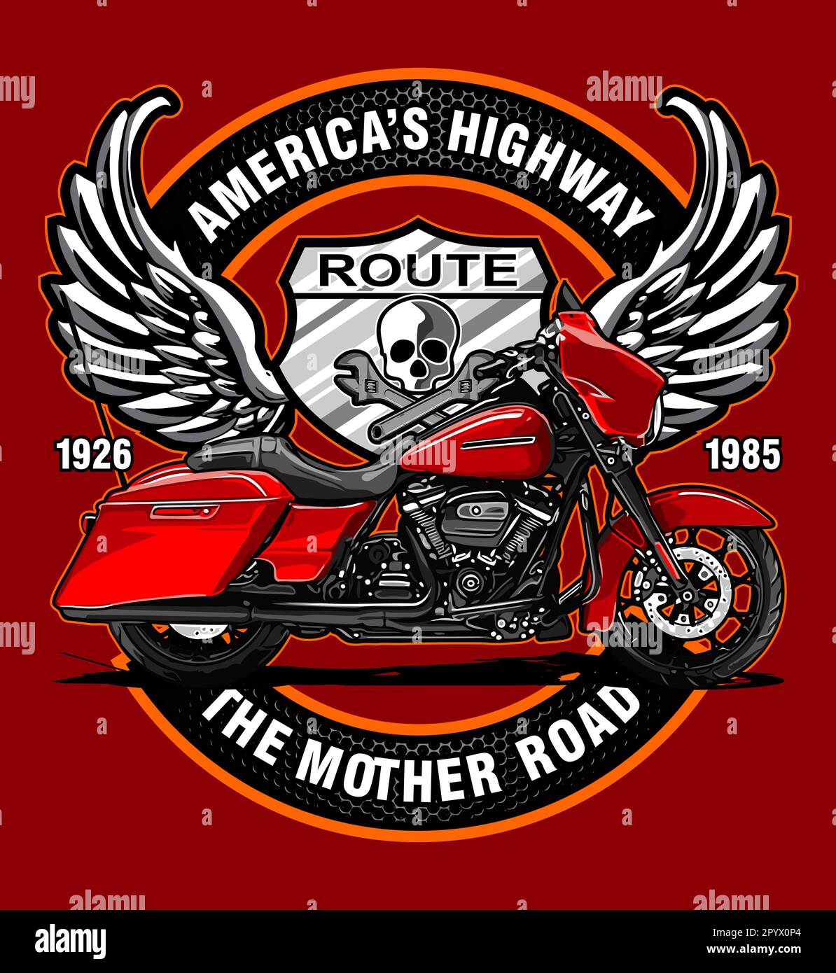 motorcycles vector template Stock Vector Image & Art - Alamy