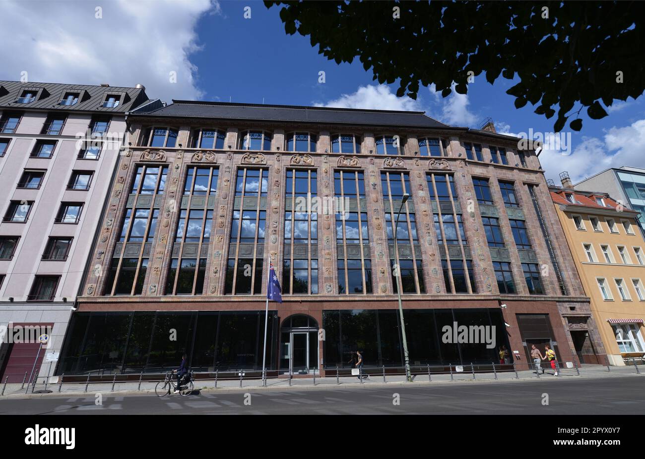 Embassy Australia, Wallstrasse, Mitte, Berlin, Germany Stock Photo - Alamy