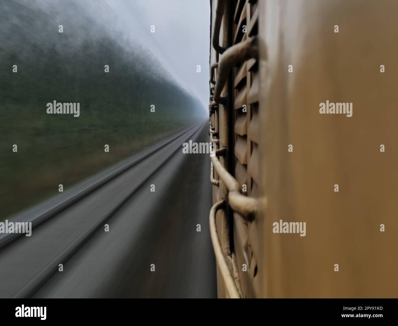 Window view moving train scenery hi-res stock photography and images ...