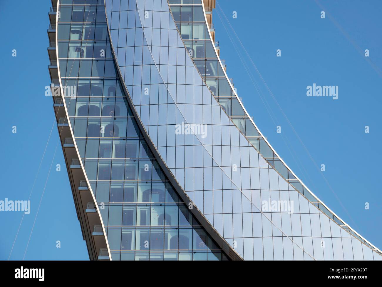 Katara Towers, Crescent Tower, or Katara Hospitality Tower, Lusail ...