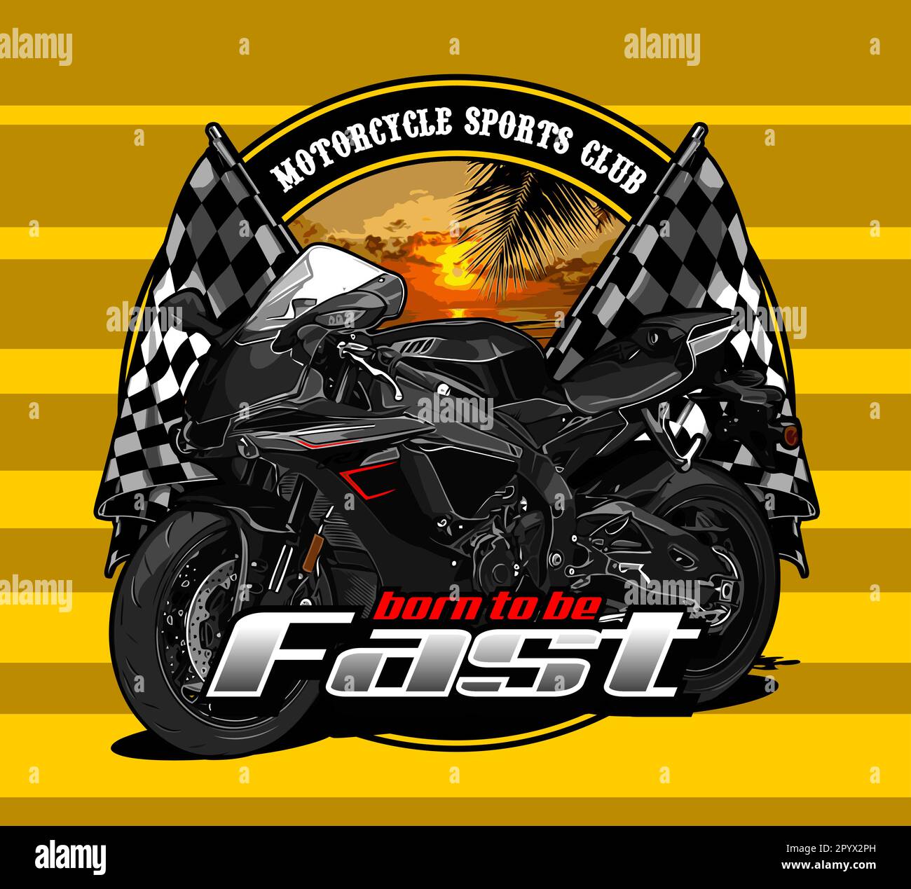 motorcycles vector template Stock Vector Image & Art - Alamy