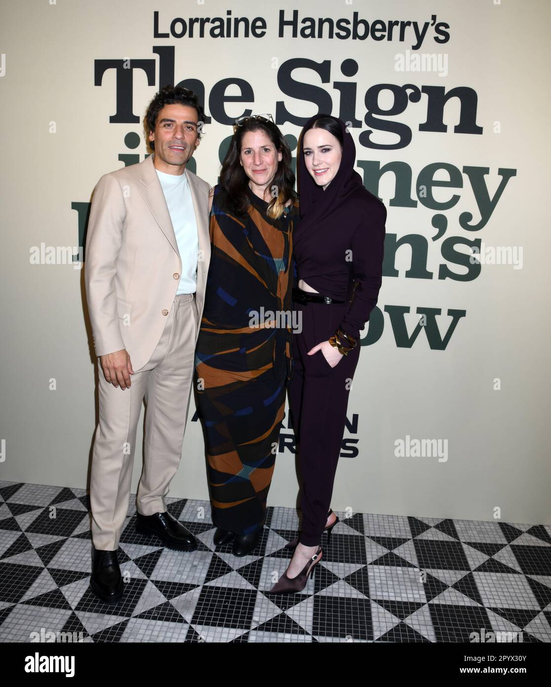 May 5, 2023, New York, New York, USA: Oscar Isaac, Anne Kauffman and ...