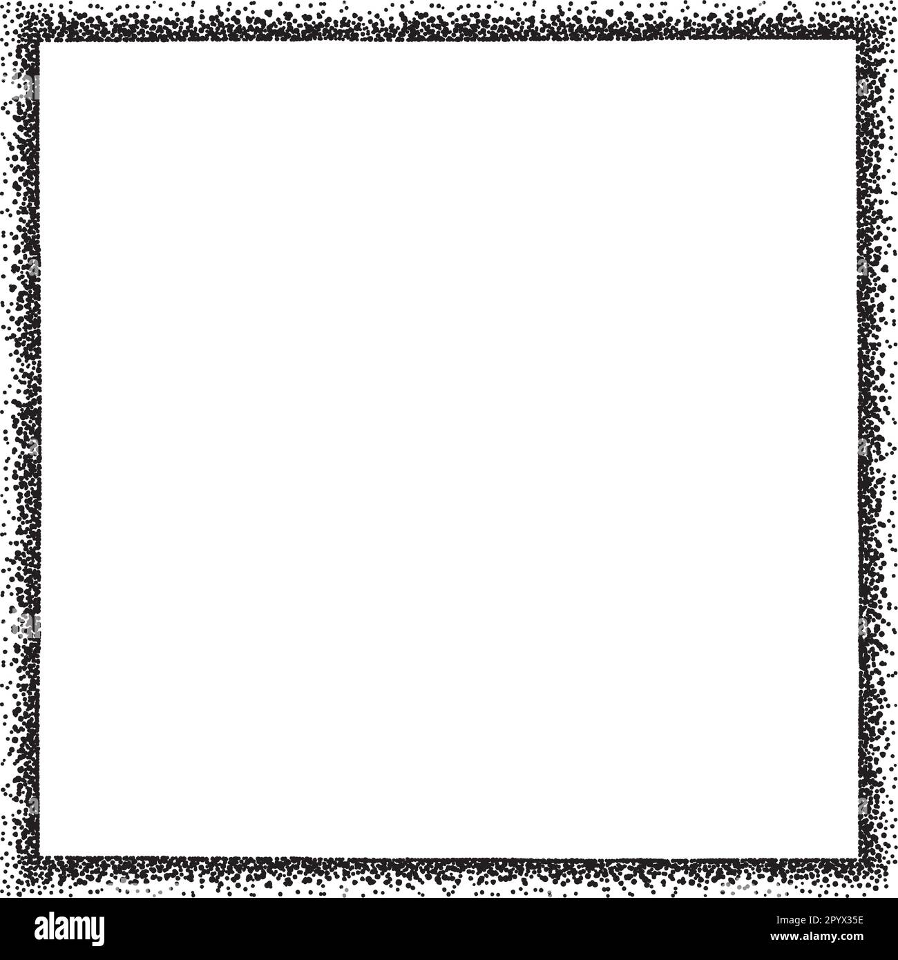 A square border to use as a frame for your designs, made with messy ...