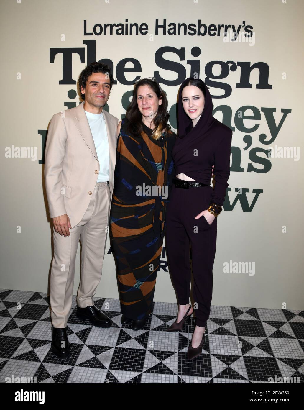 May 5, 2023, New York, New York, USA: Oscar Isaac, Anne Kauffman and ...