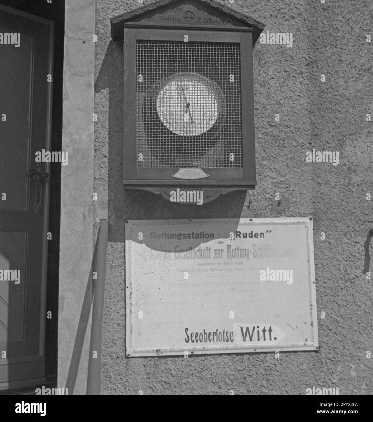 German maritime search and rescue service Black and White Stock Photos ...