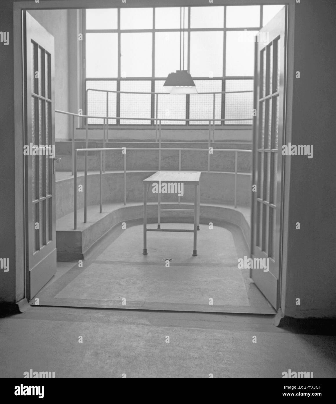 Anatomy room with auditorium in a scientific institute of the Kaiser ...