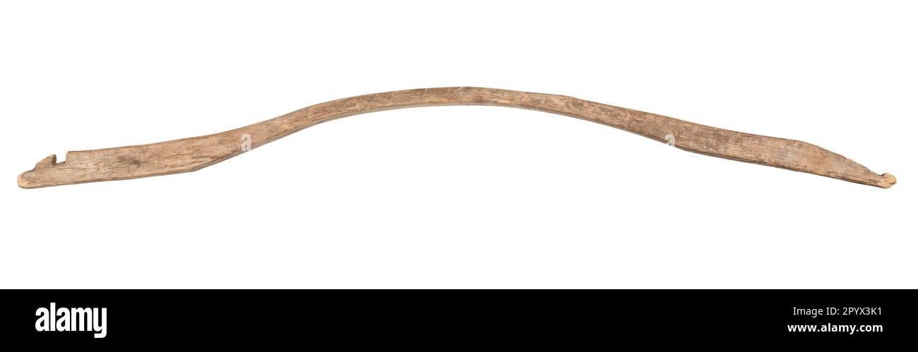old carrying yoke cut out on white background Stock Photo - Alamy