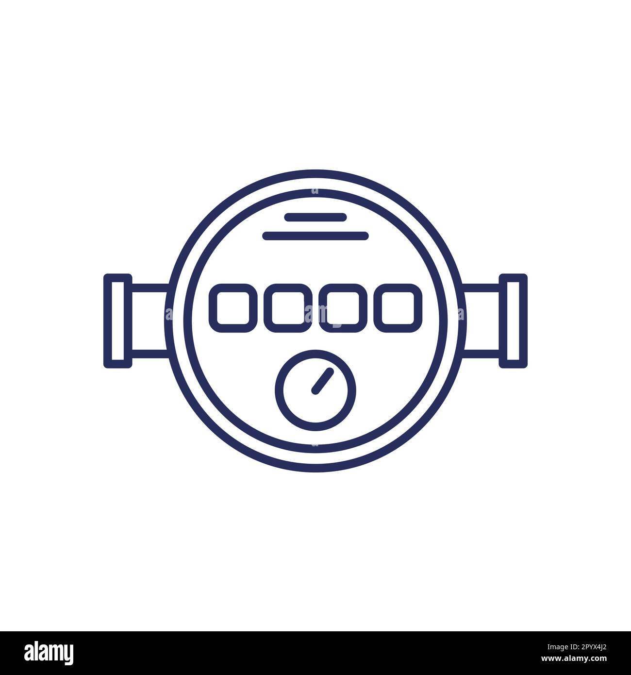 Water sensor line icon Stock Vector Images - Alamy