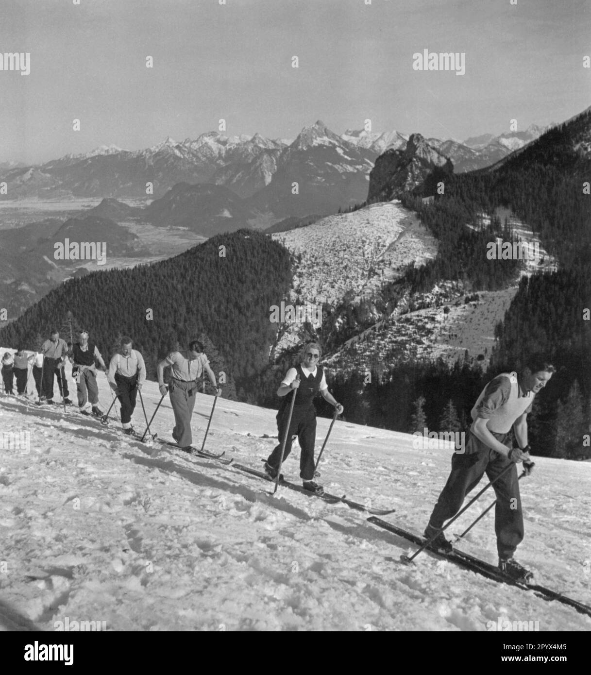 High mountain resort Black and White Stock Photos & Images - Alamy