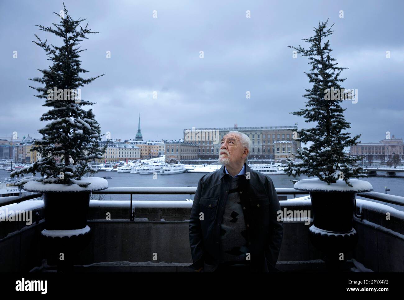 Actor Brian Cox photographed in Stockholm, Sweden, March 28, 2023 ...