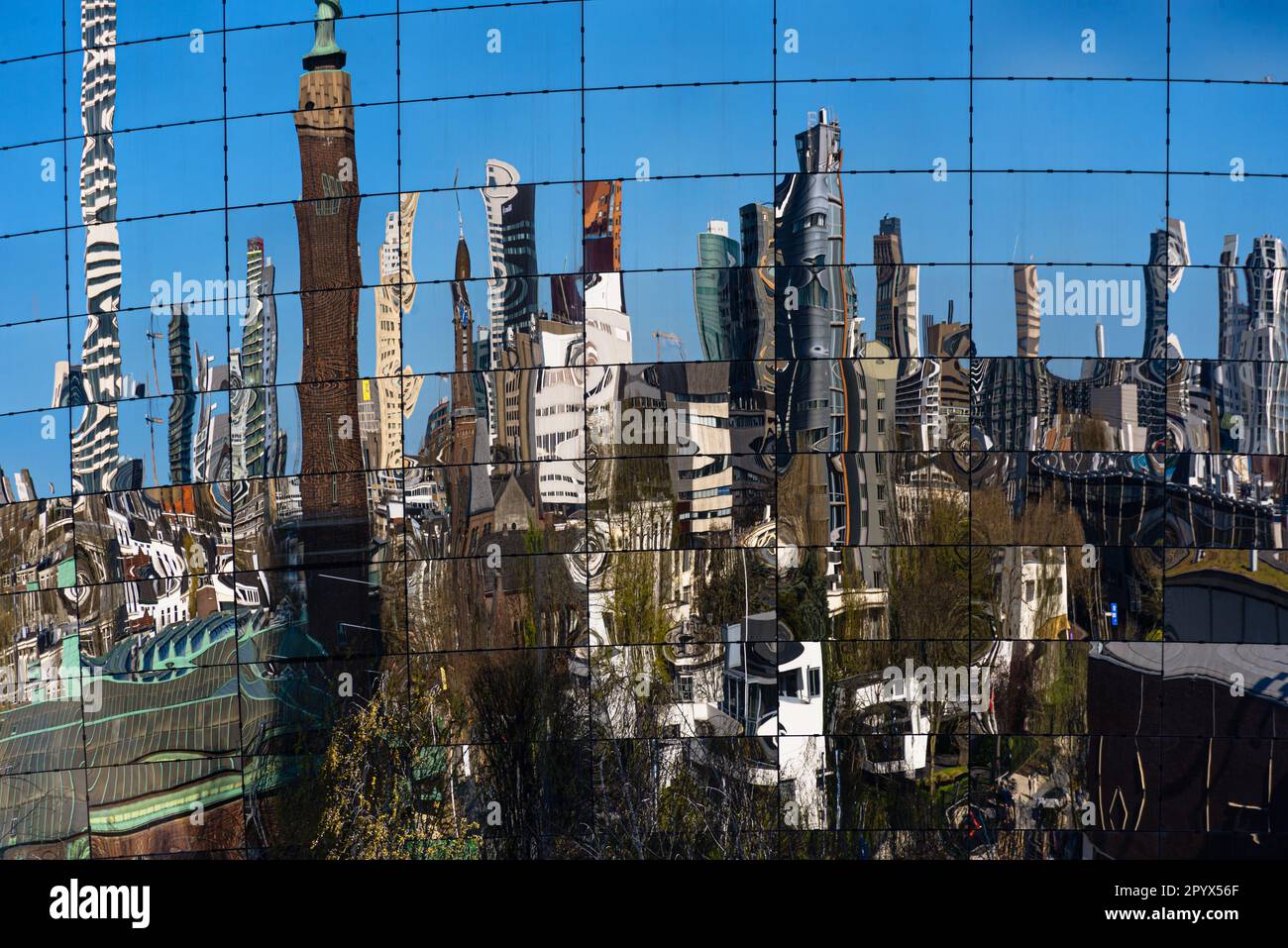 Rotterdam, the Netherlands exterior architecture of the Art Depot of ...