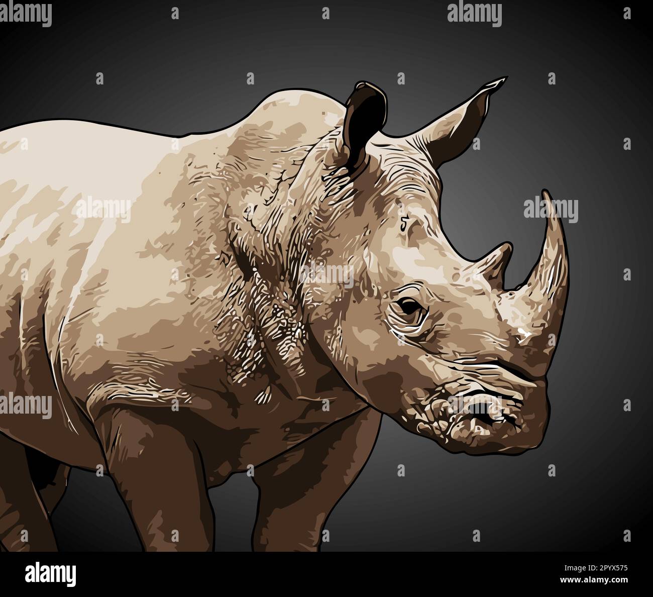 Asian endangered species Stock Vector Images - Alamy