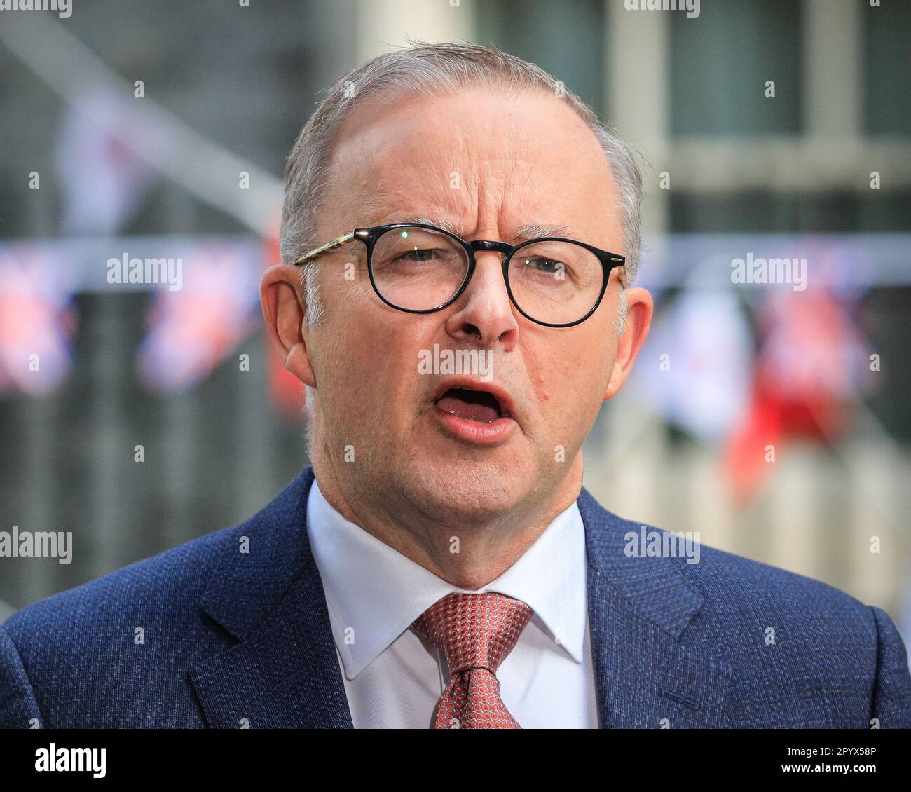 London, UK. 05th May, 2023. Anthony Albanese, Prime Minister of ...