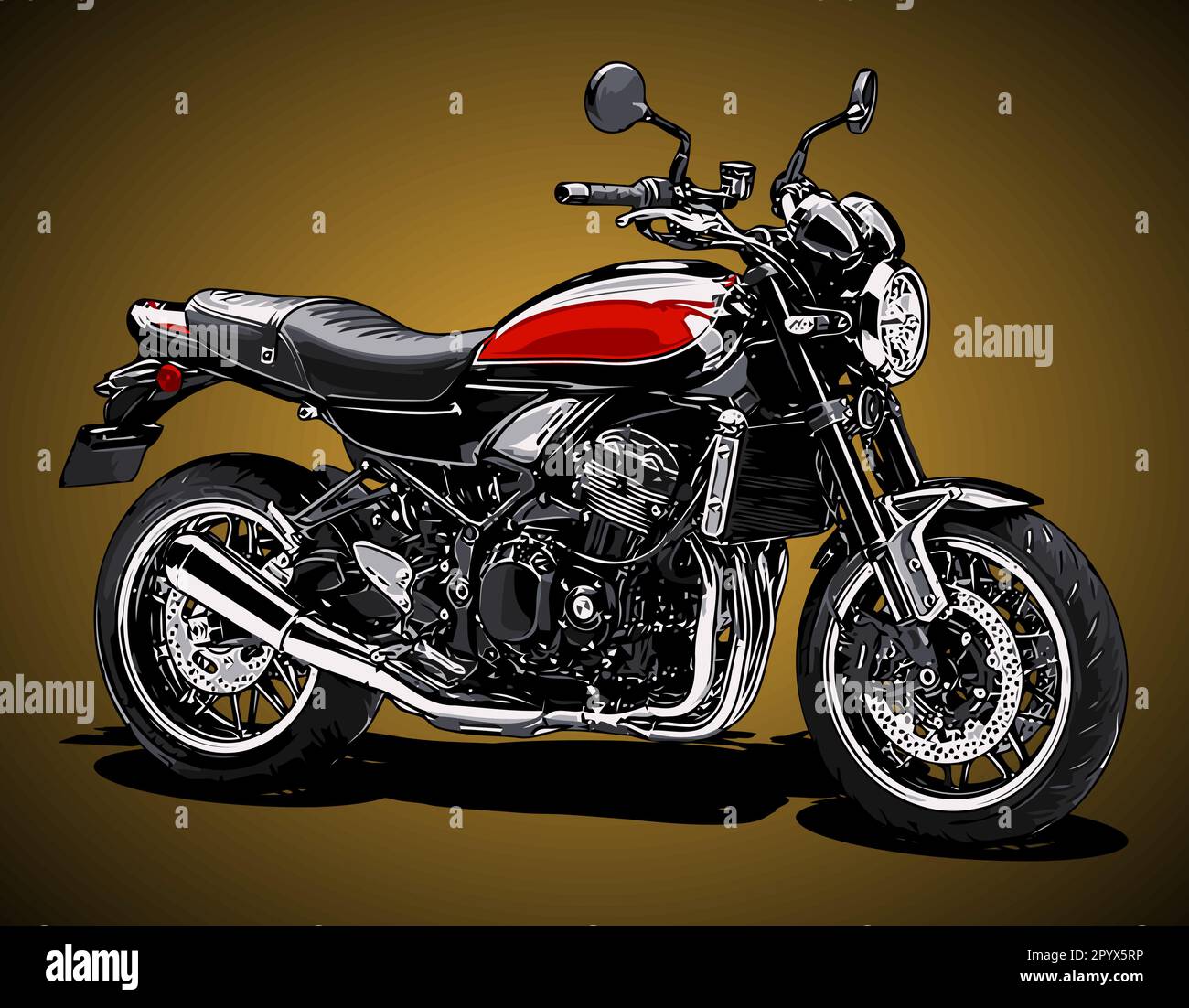 motorcycles vector template Stock Vector Image & Art - Alamy