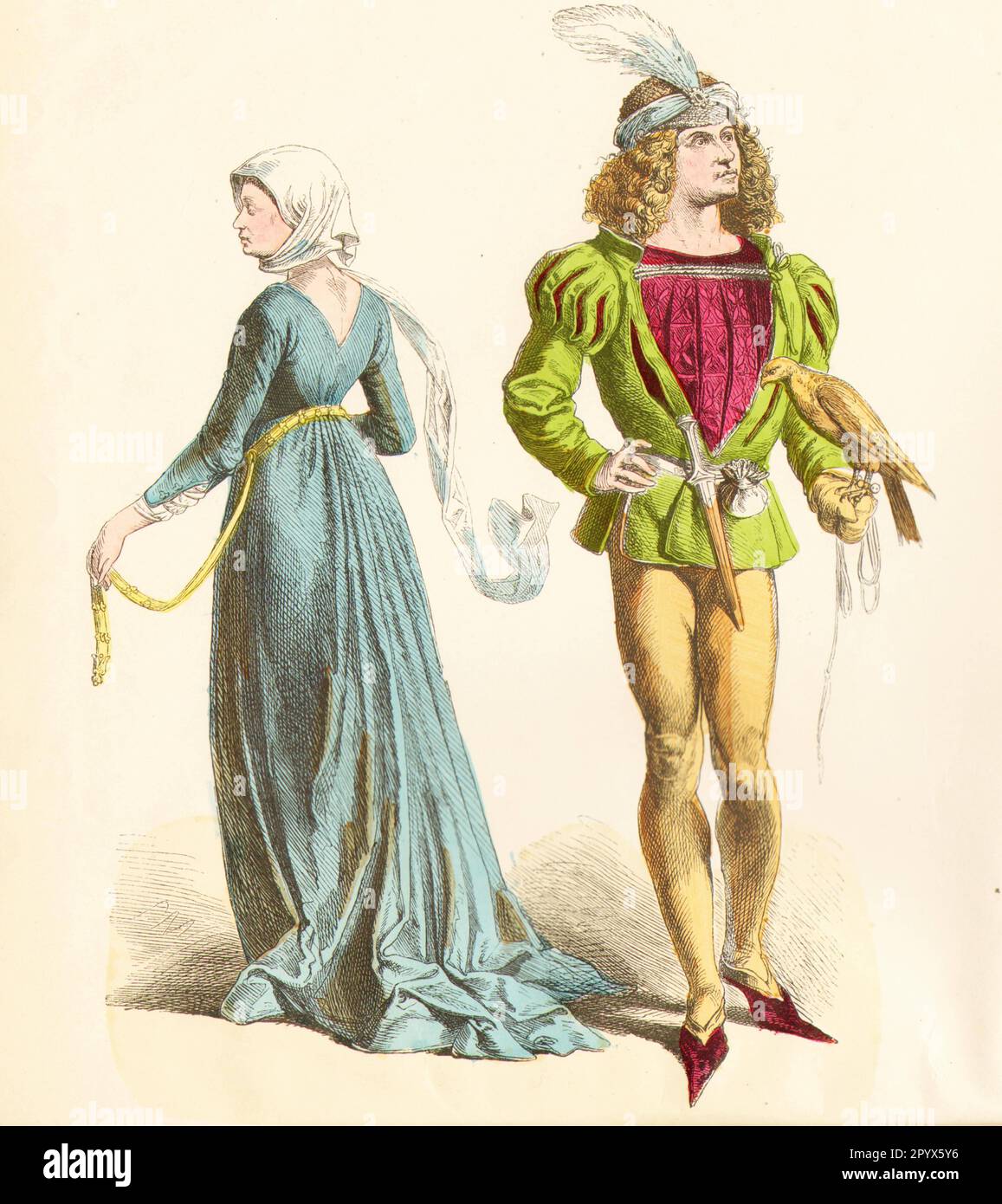 French fashion in the last half of the 15th century. [automated ...