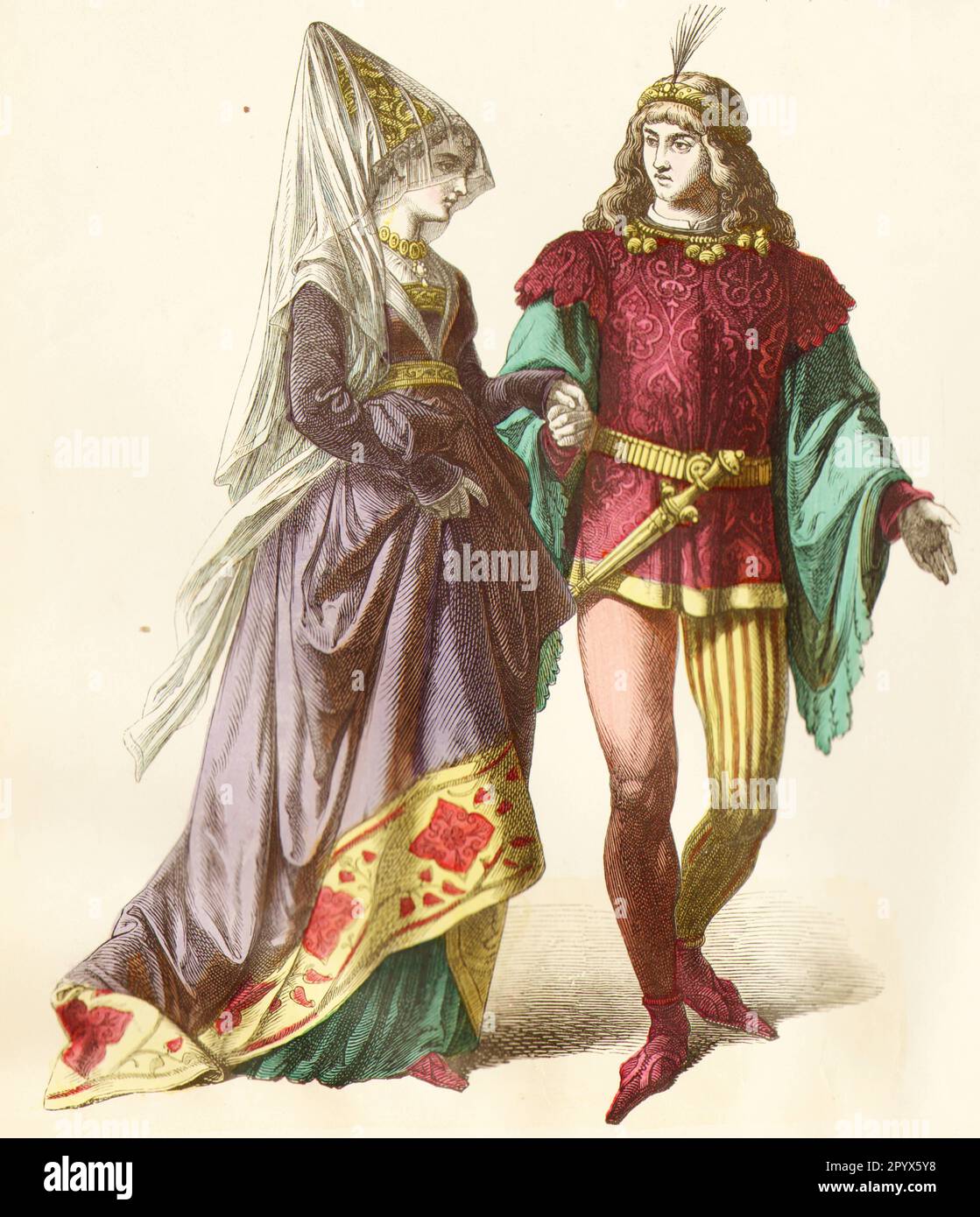 Nobility in 15th century hi-res stock photography and images - Alamy