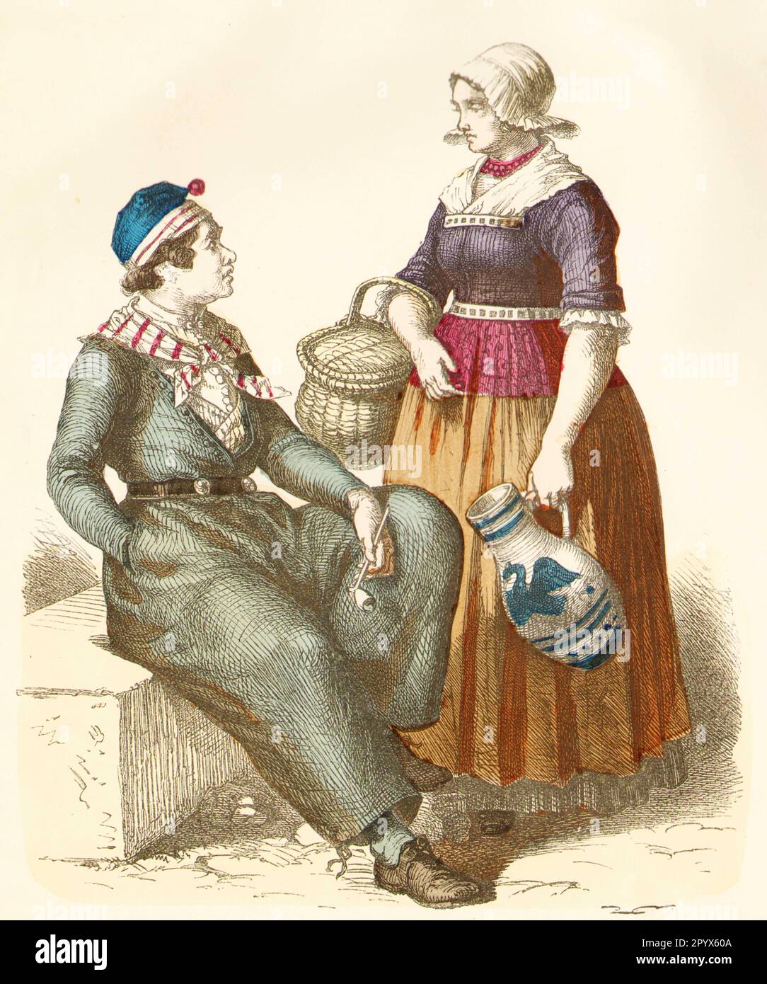 Dutch citizen and burgess in contemporary dress. [automated translation ...