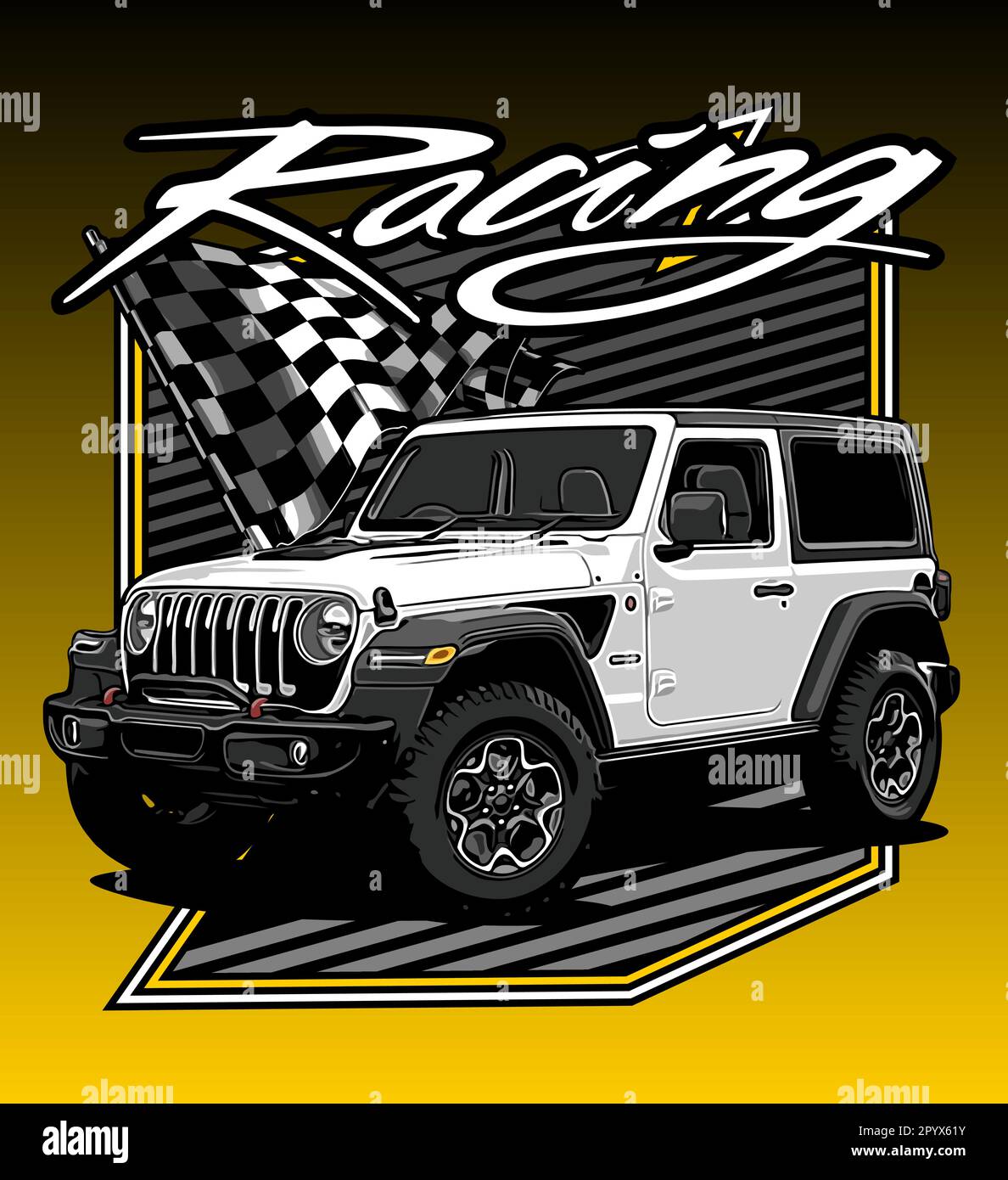 suv vector template Stock Vector Image & Art - Alamy