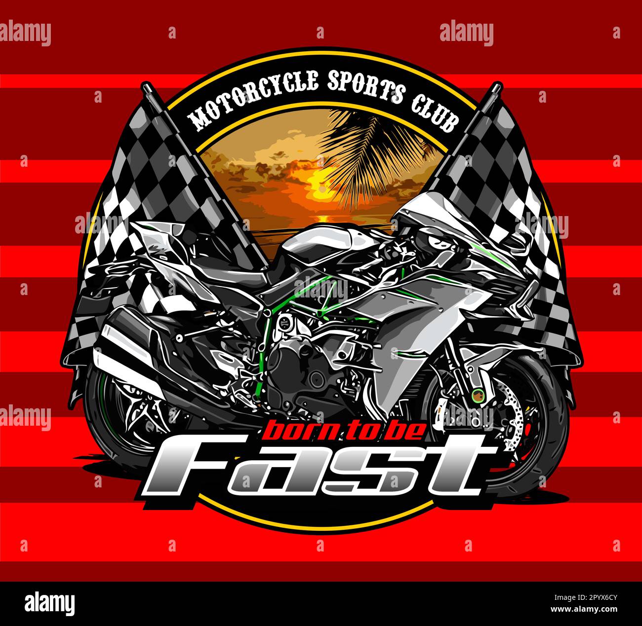 motorcycles vector template Stock Vector Image & Art - Alamy