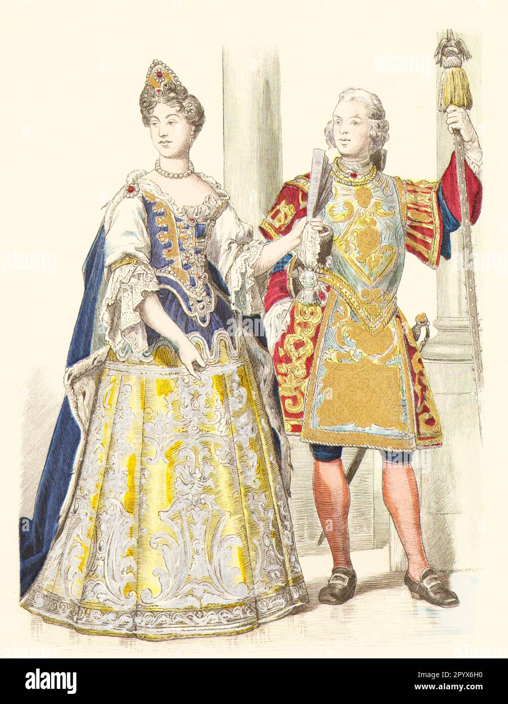 18th century french fashion hi-res stock photography and images - Alamy