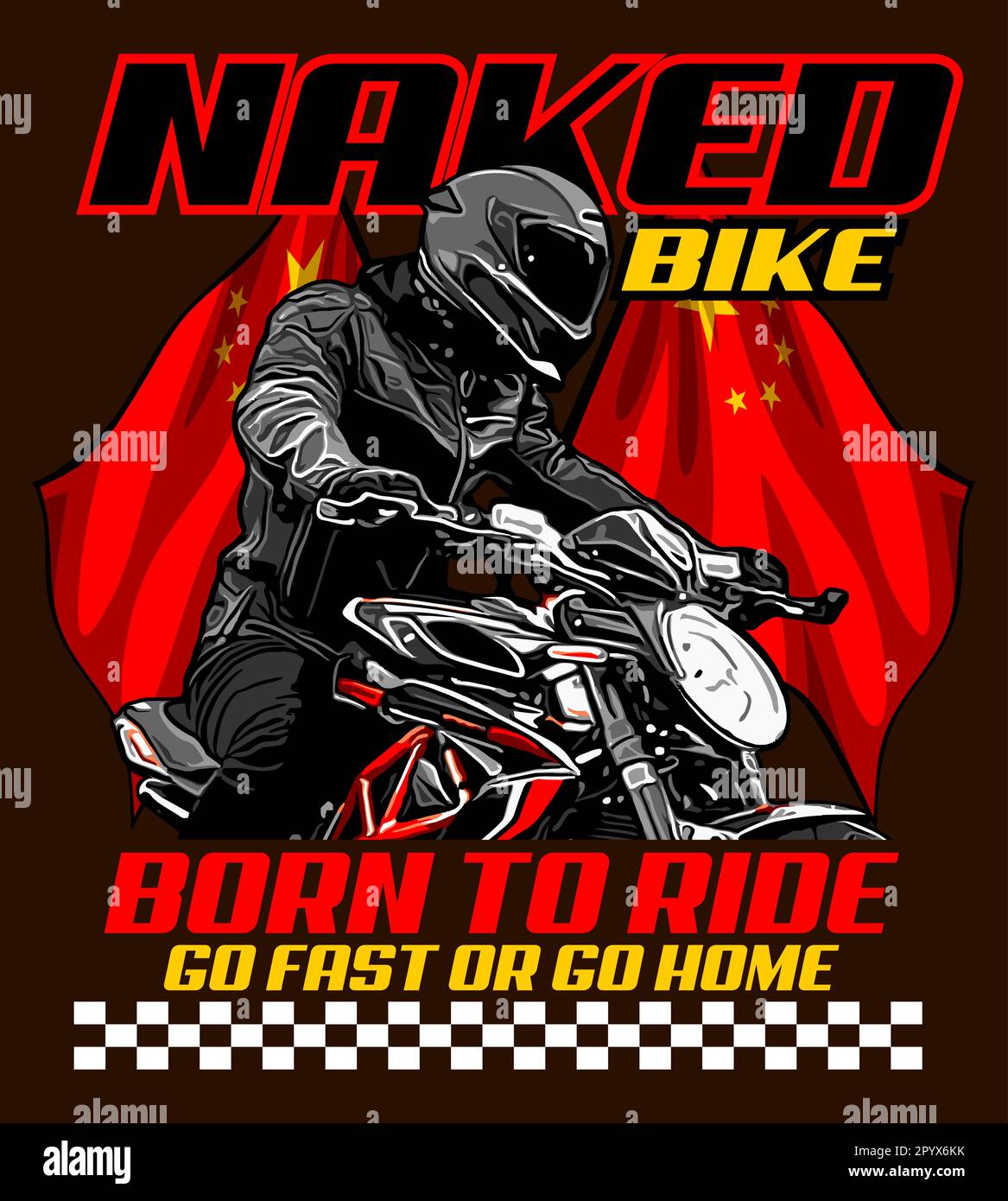 biker vector template Stock Vector Image & Art - Alamy