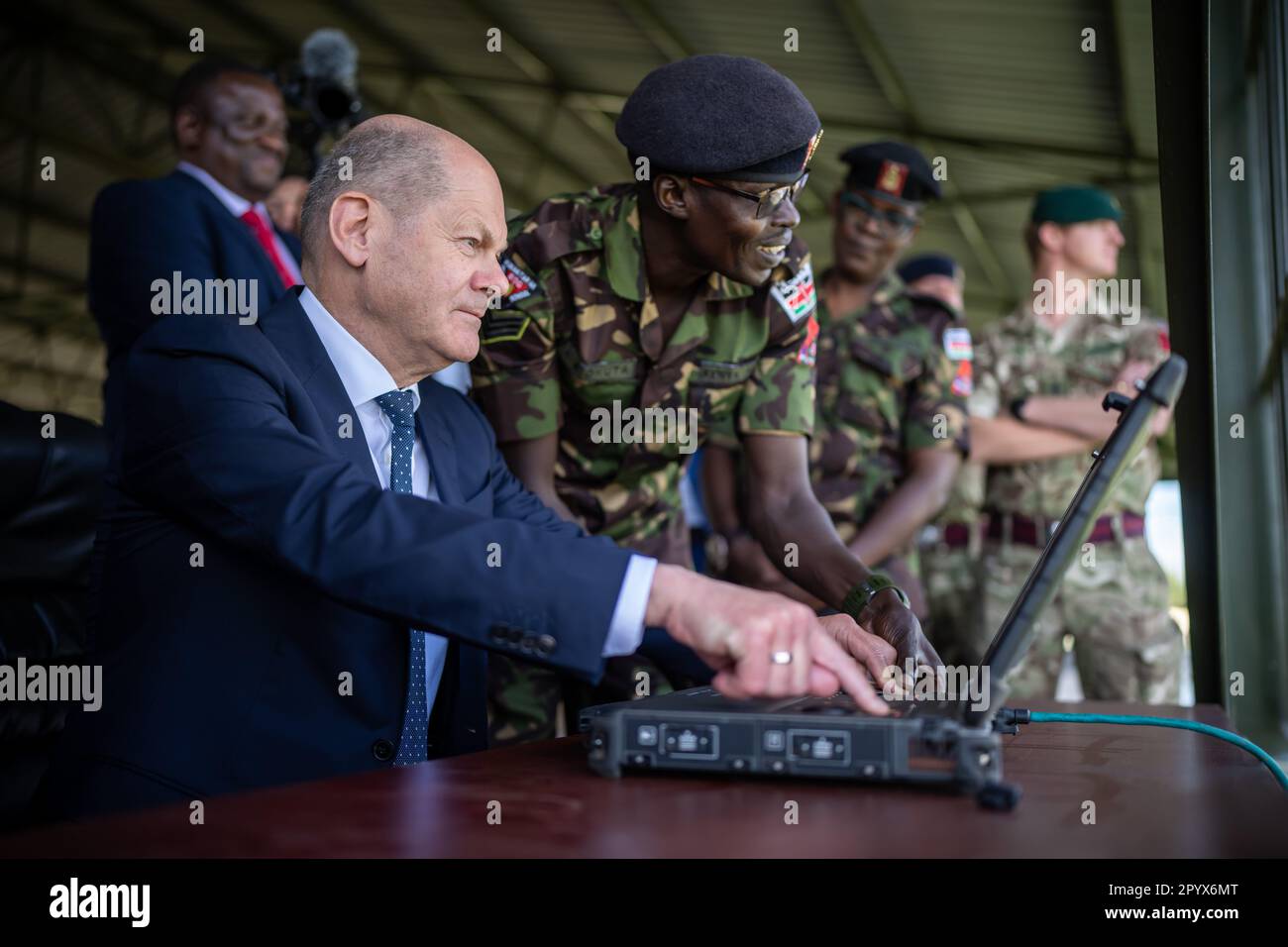 Nairobi, Kenya. 05th May, 2023. German Chancellor Olaf Scholz (SPD ...