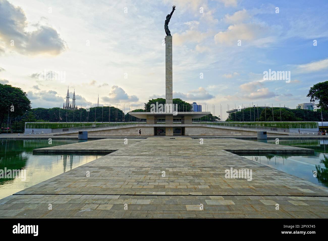 Lapangan Banteng Park, City Park at Jakarta, Indonesia Stock Photo - Alamy