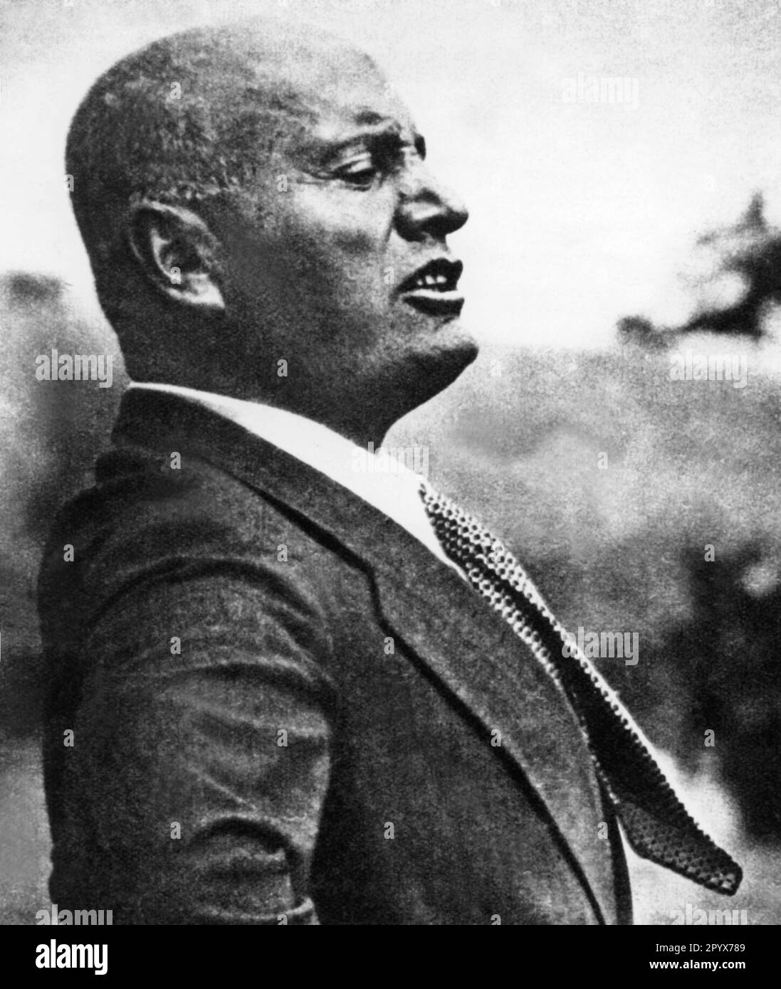 Benito Mussolini, Duce, Head of Government, Prime Minister of Italy ...