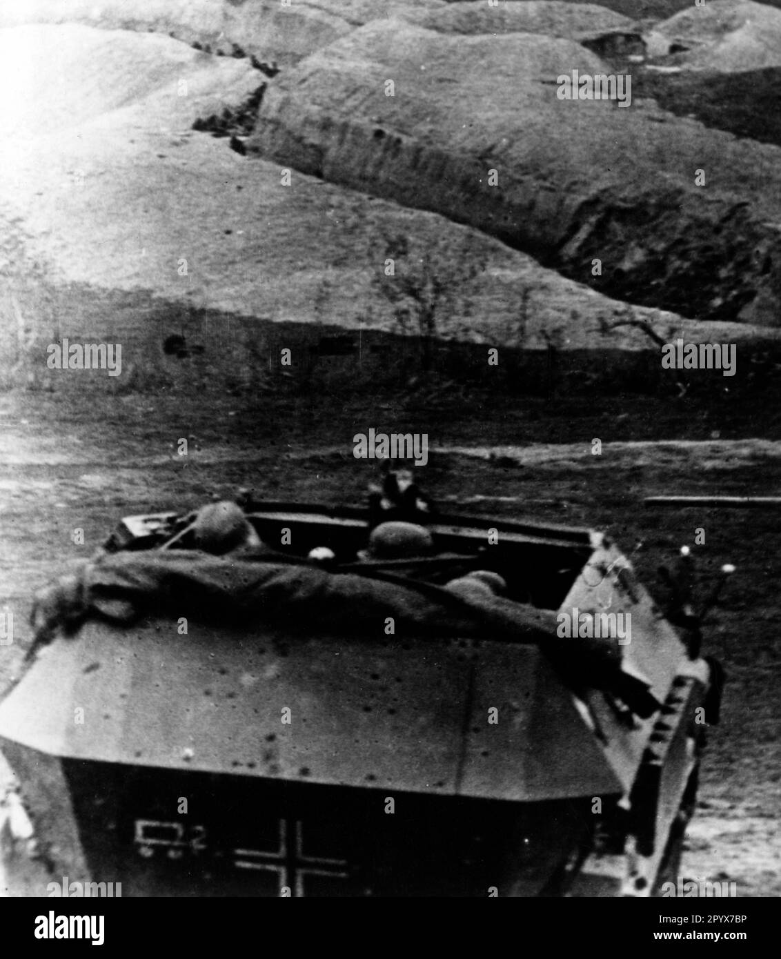 Tank ditch Black and White Stock Photos & Images - Alamy