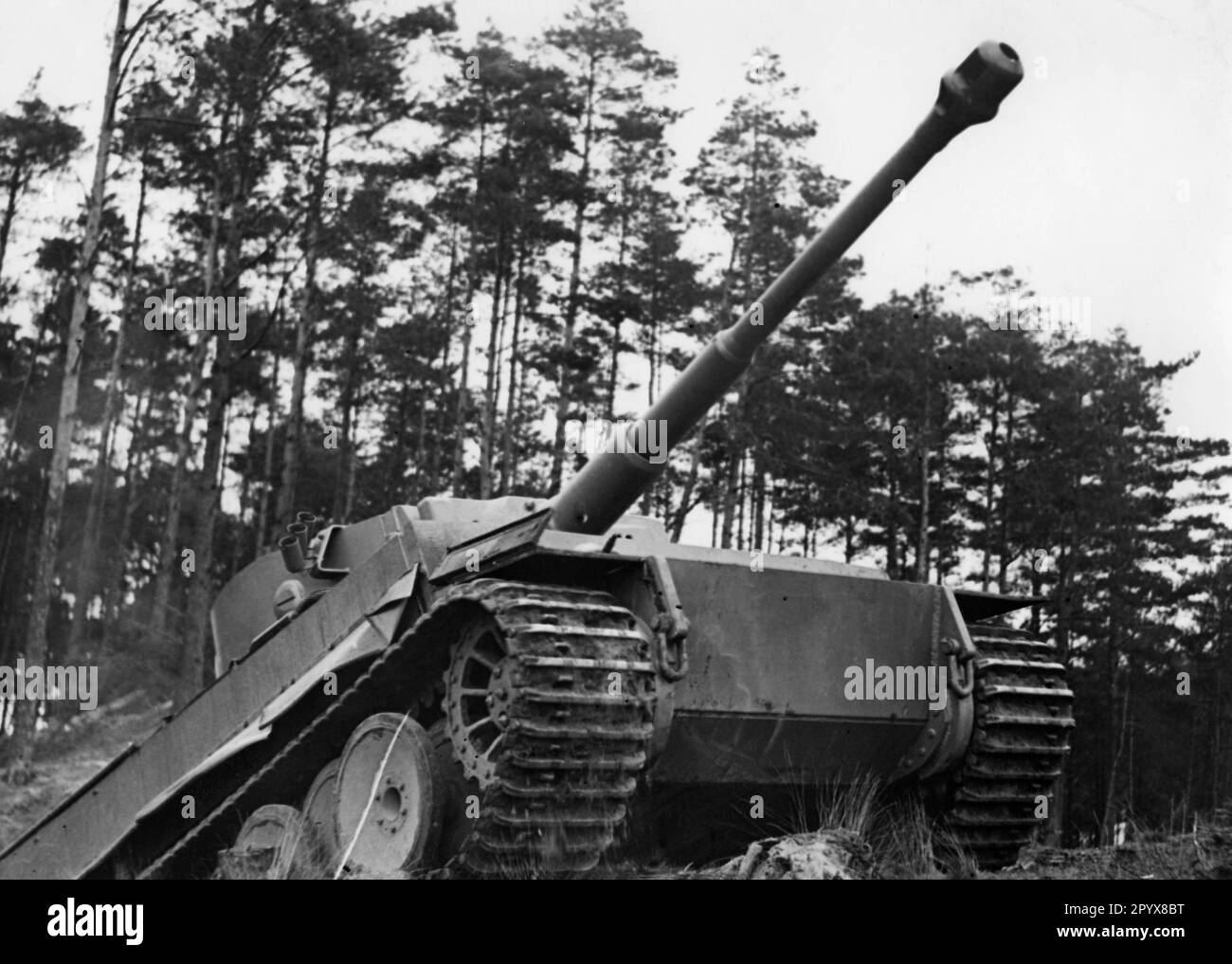 Tiger ii tank Black and White Stock Photos & Images - Alamy