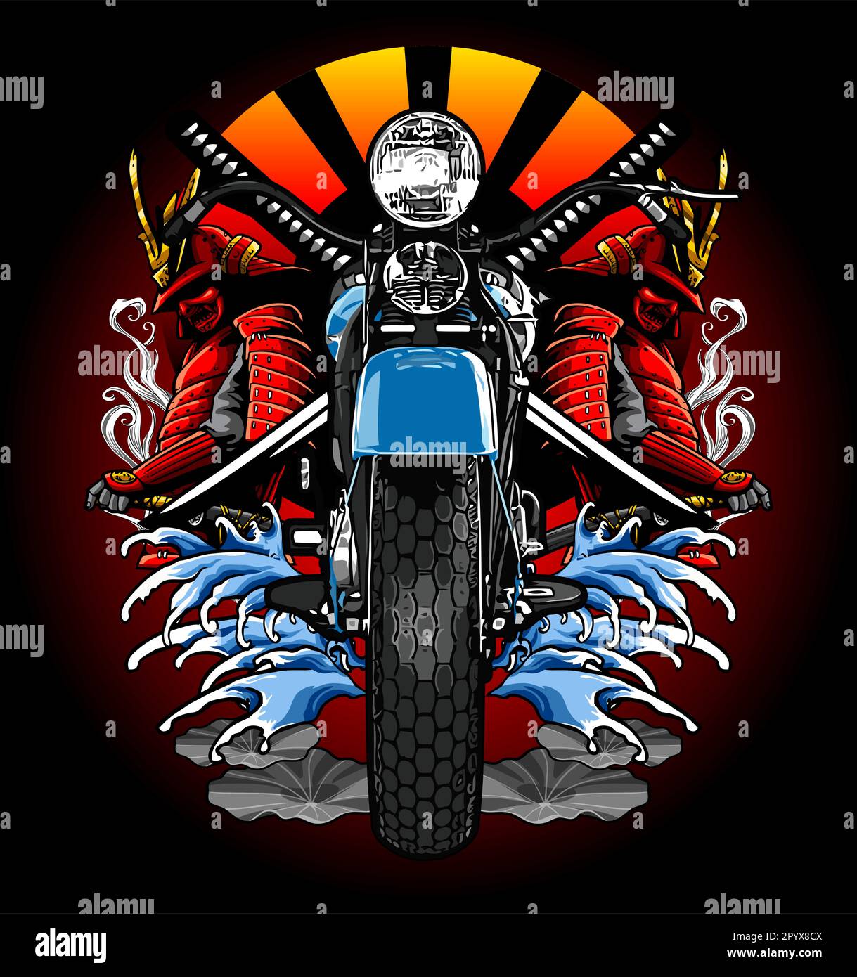 motorcycles vector template Stock Vector Image & Art - Alamy