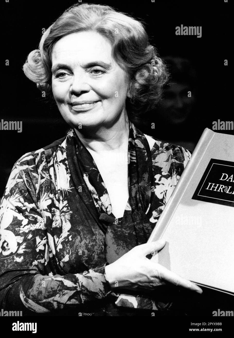 Actress and singer Heidi Kabel at the television show 'Das ist ihr ...