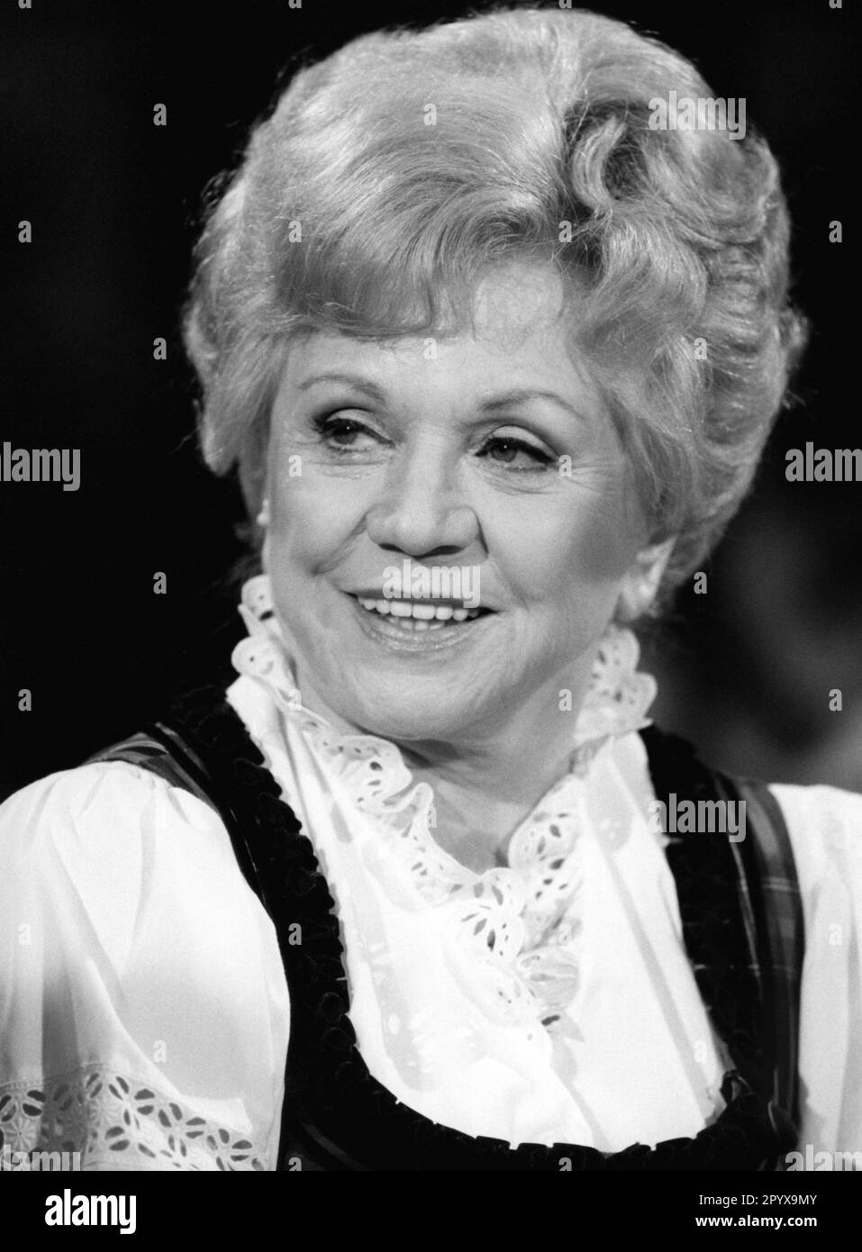 Singer Maria Hellwig Stock Photo - Alamy
