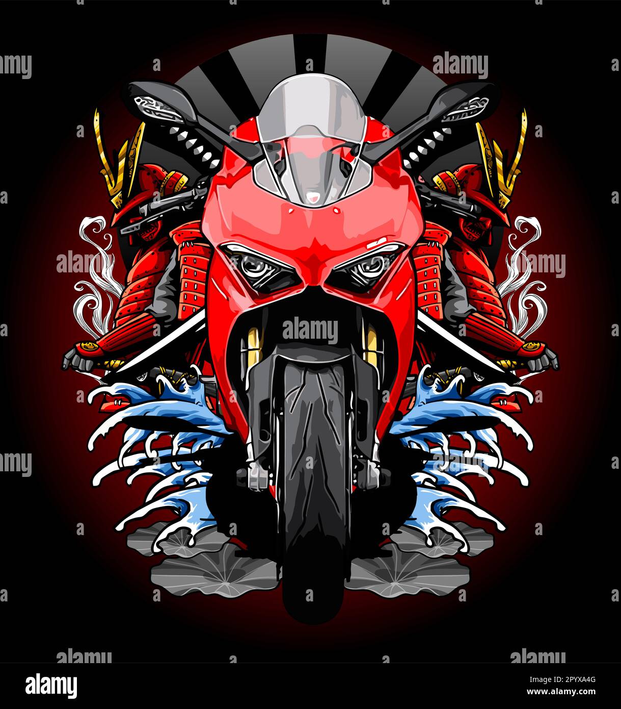 motorcycles vector template Stock Vector Image & Art - Alamy