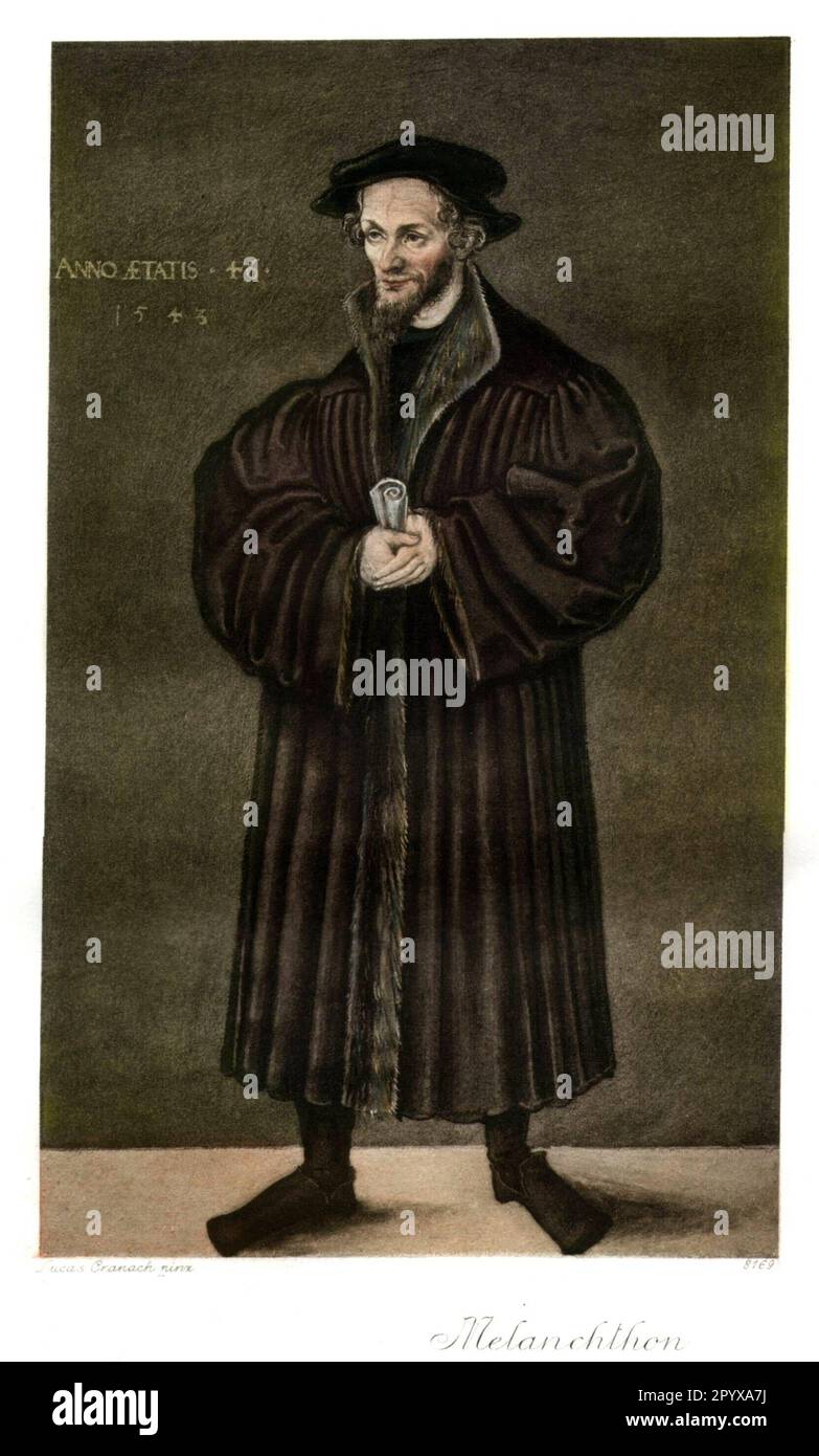Date of recording: 16.02.1497 - 19.04.1560 Philipp Melanchthon (eigtl ... Date of recording: 16.02.1497 - 19.04.1560 Philipp Melanchthon (eigtl ...