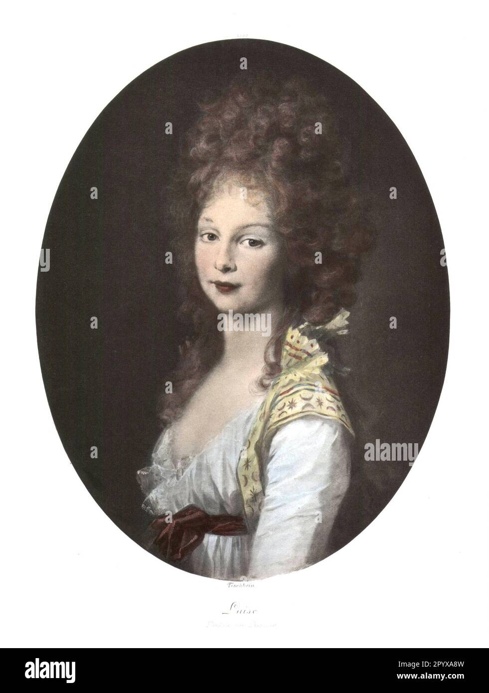 Luise Auguste Wilhelmine Amalie of Prussia, Prussian princess. Photo ...