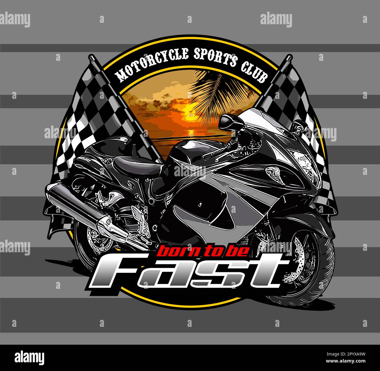 motorcycles vector template Stock Vector Image & Art - Alamy