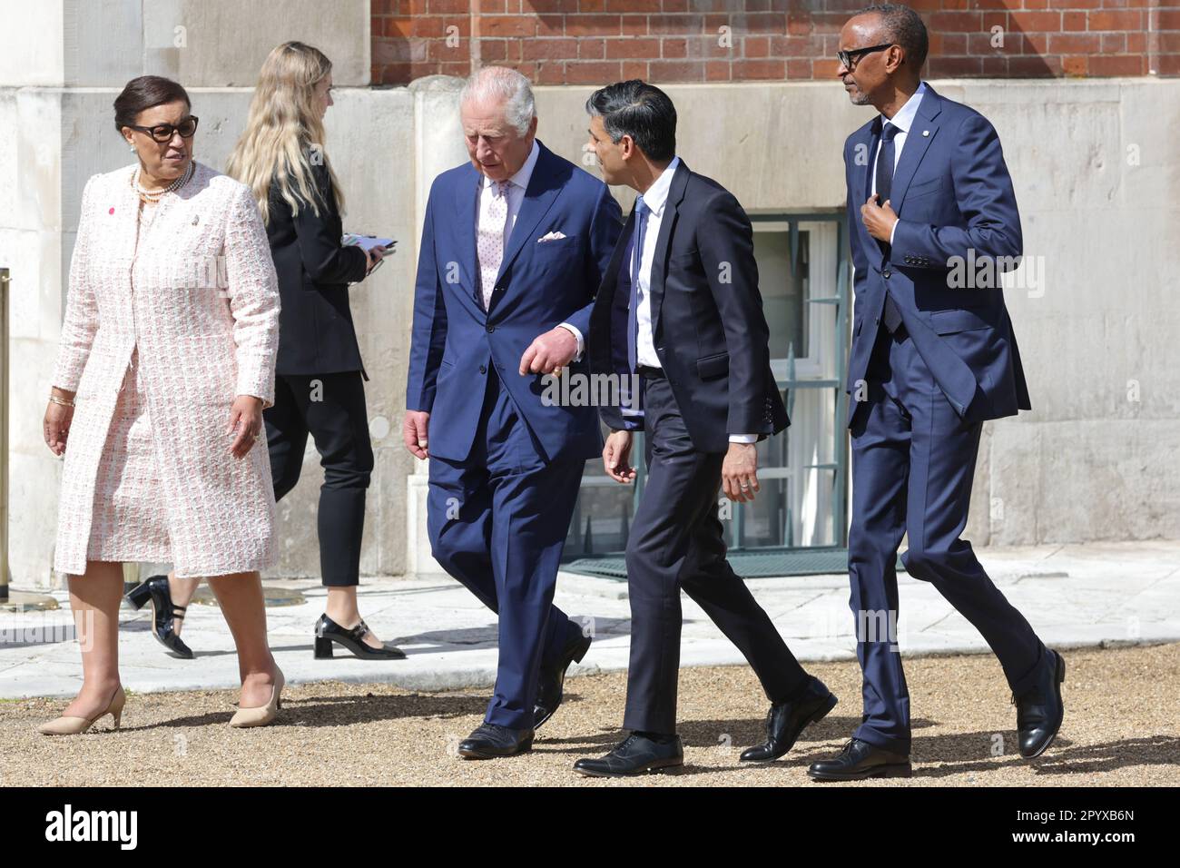 Commonwealth Secretary General, Baroness Scotland of Asthal, King ...