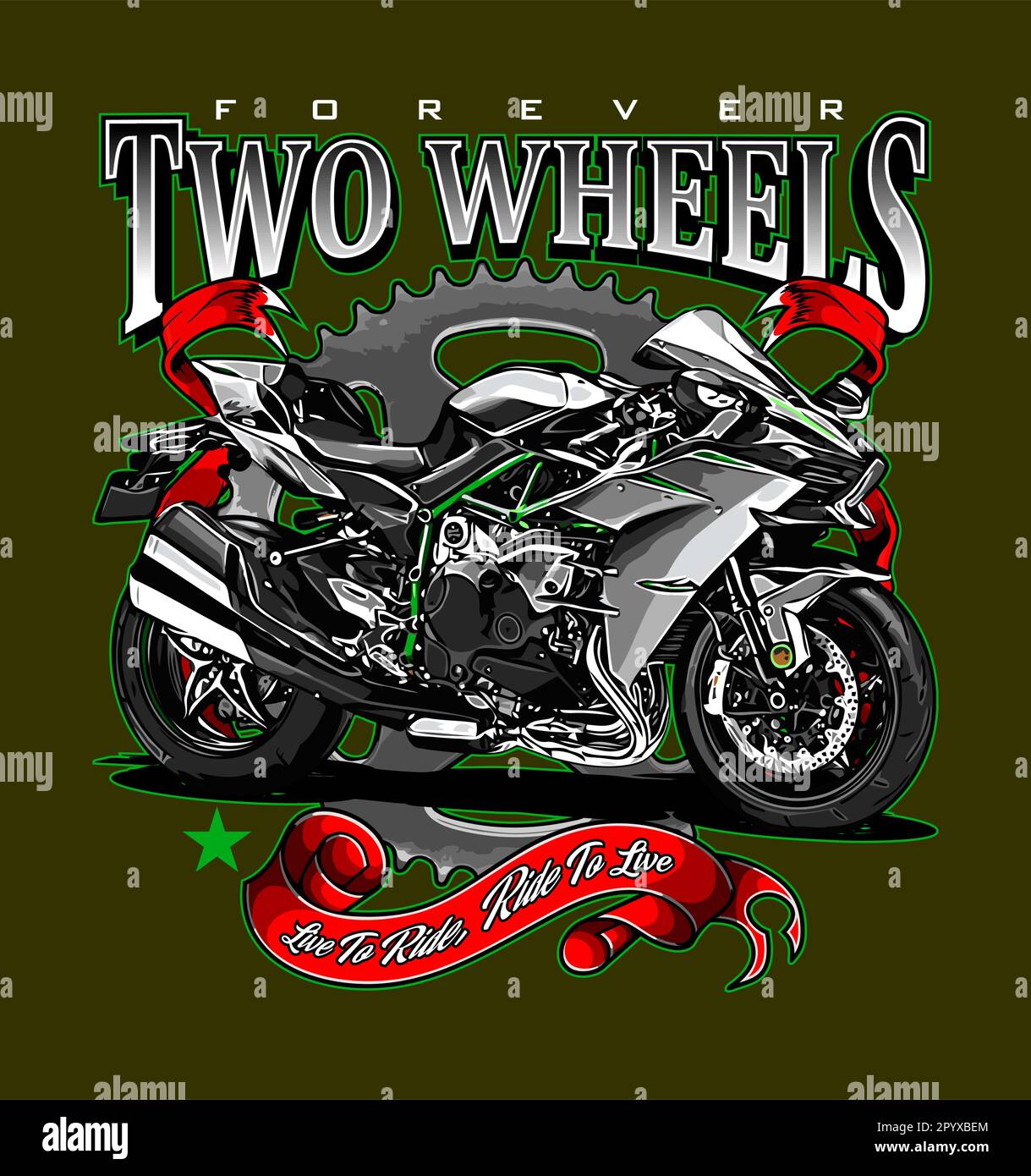 motorcycles vector template Stock Vector Image & Art - Alamy