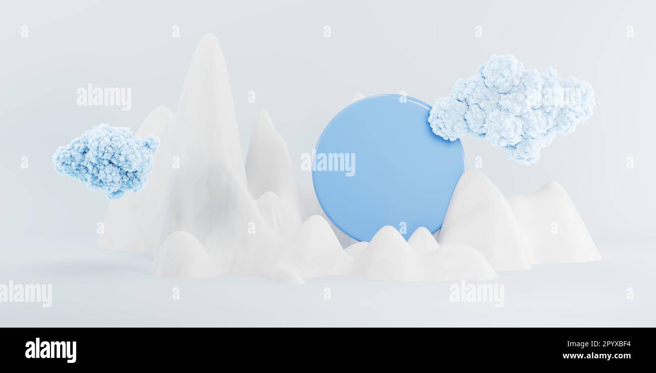 A high-resolution 3D rendering of a landscape featuring hill-shaped ...