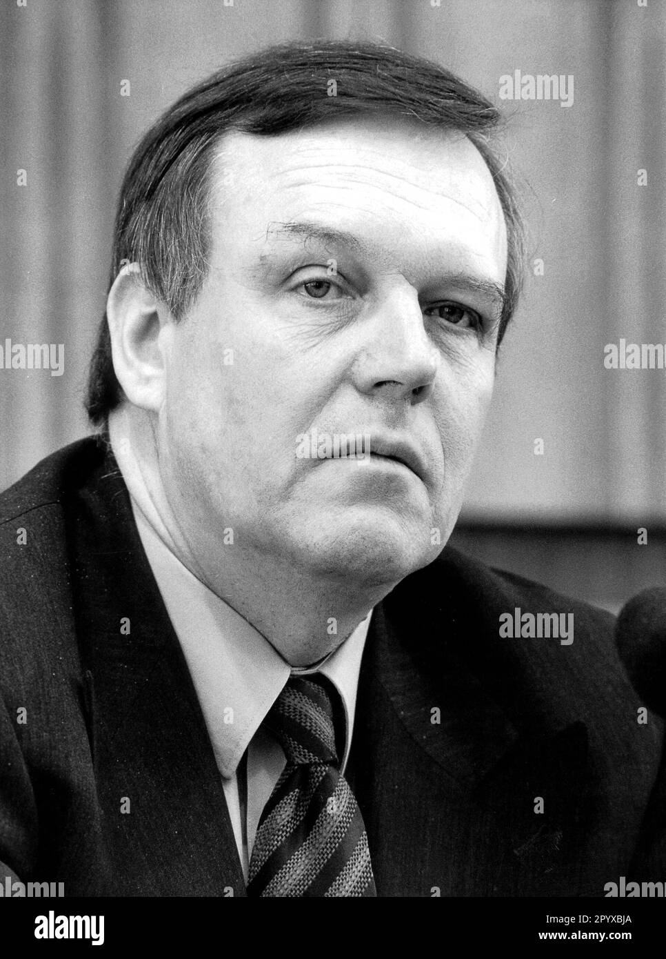 Volker Rühe, German politician and deputy party chairman of the CDU ...