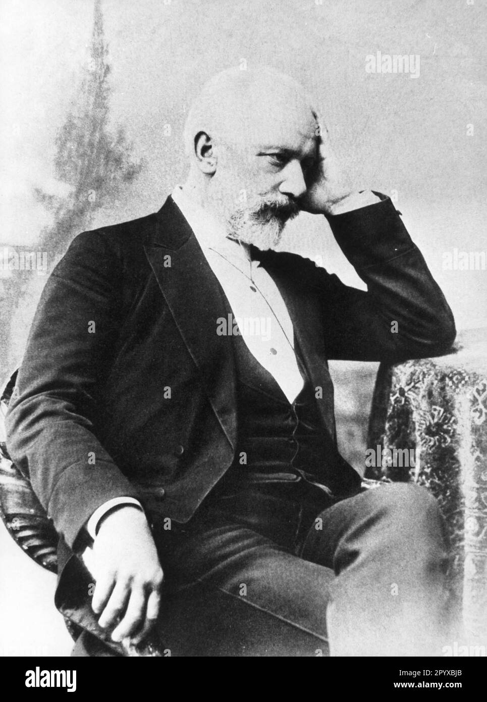 Peter Ilyich Tchaikovsky (1840-1893), Russian composer. [automated ...