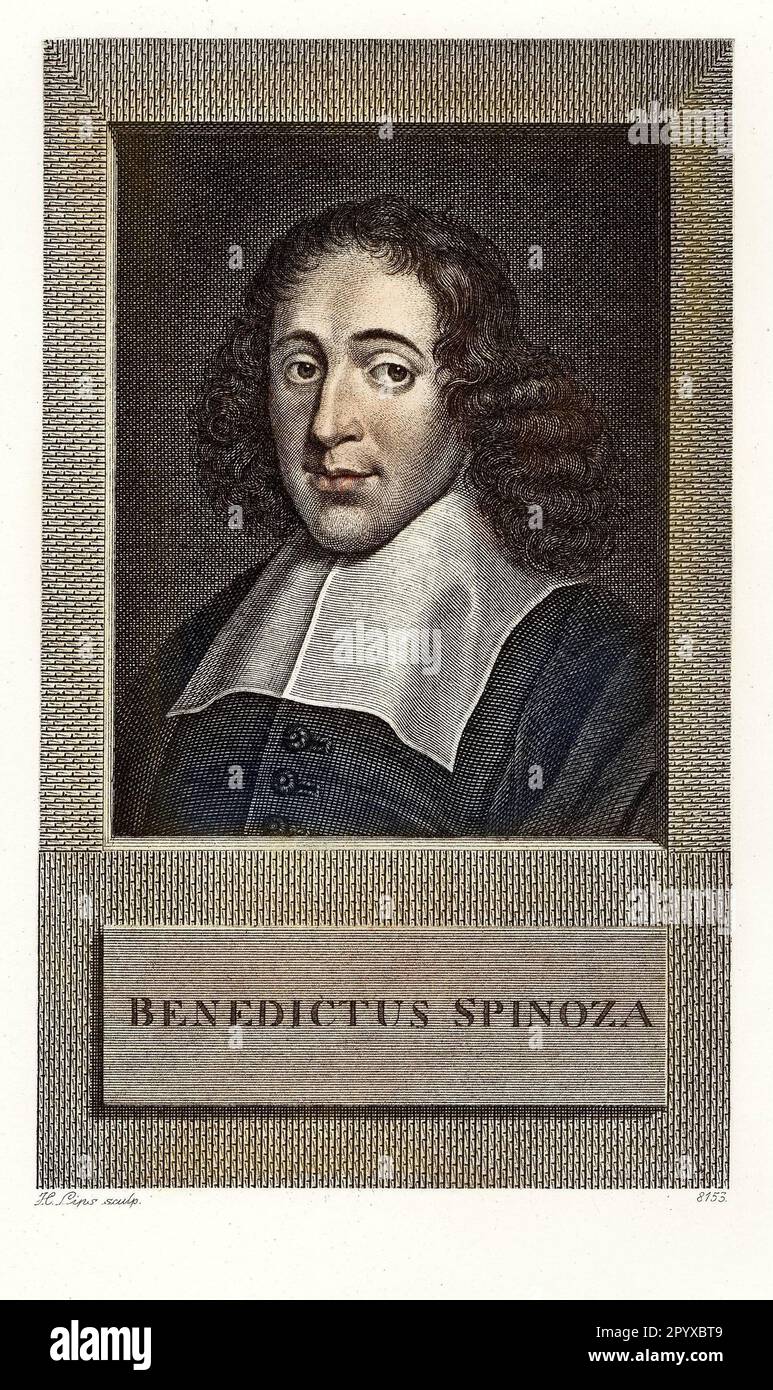 Baruch (Benedictus) de Spinoza (1632-1677), Dutch philosopher ...