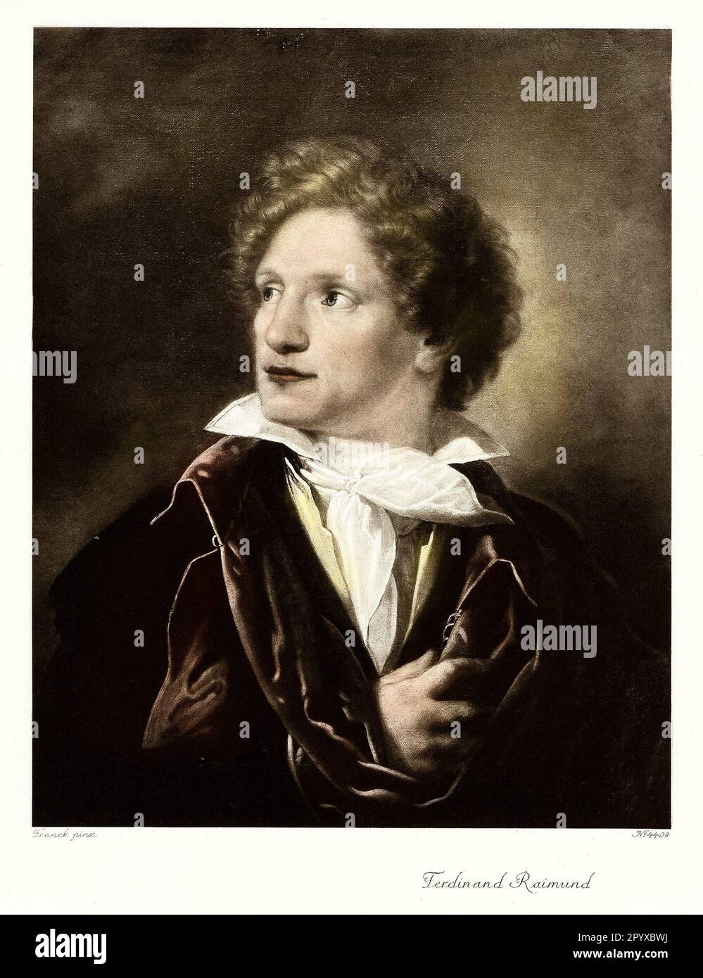 Ferdinand Raimund (eigtl. Raimann, 1790-1836), Austrian actor and ...
