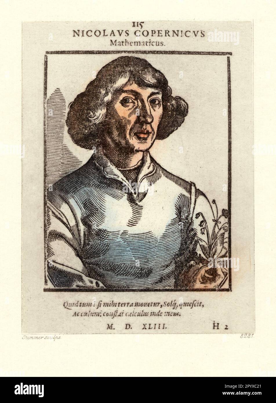Nicolaus Copernicus [Latinized from: Koppernigk], German astronomer and ...