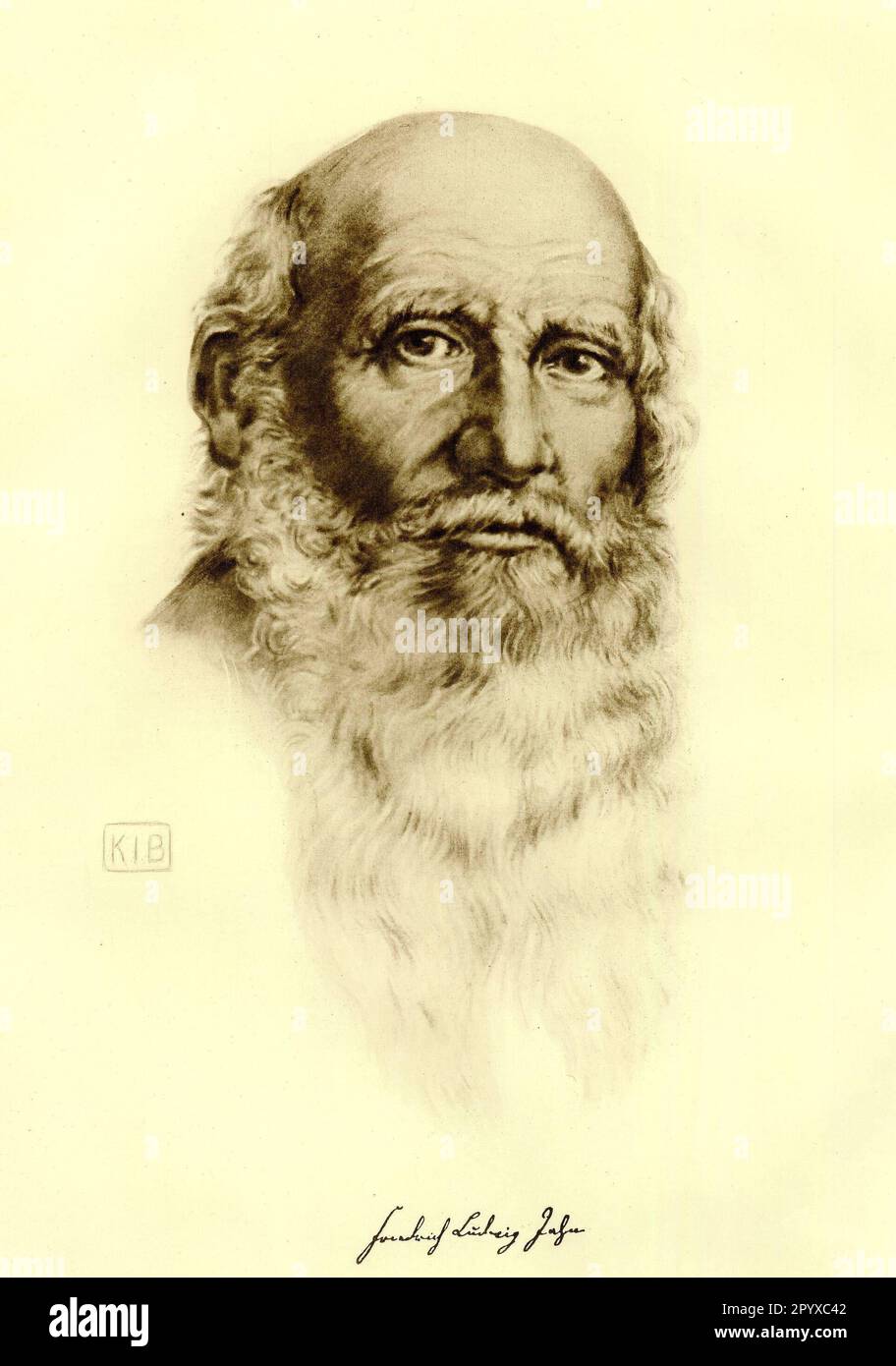 Friedrich Ludwig Jahn (also known as Turnvater Jahn, 1778-1852), German ...