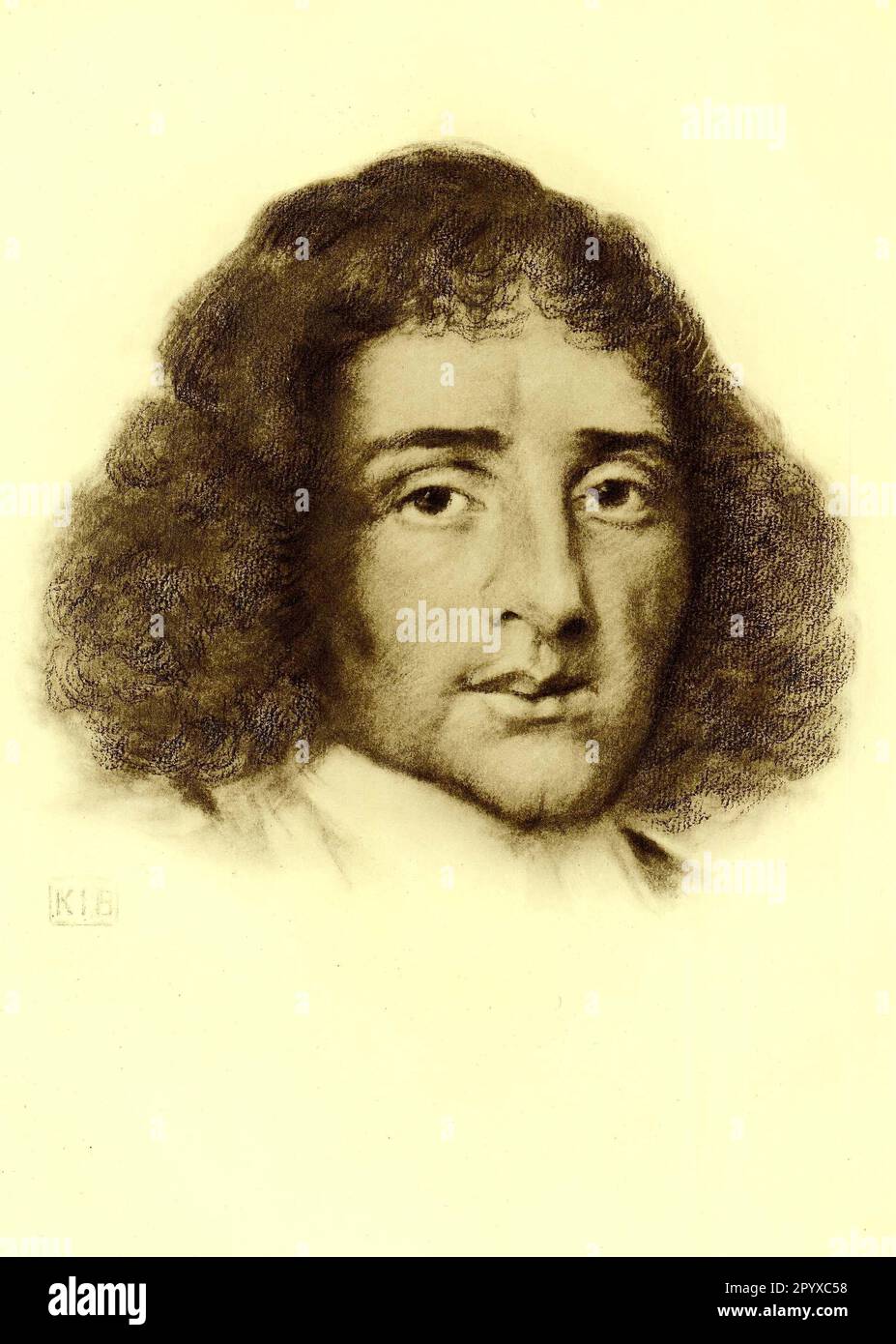 Baruch spinoza portrait hi-res stock photography and images - Alamy
