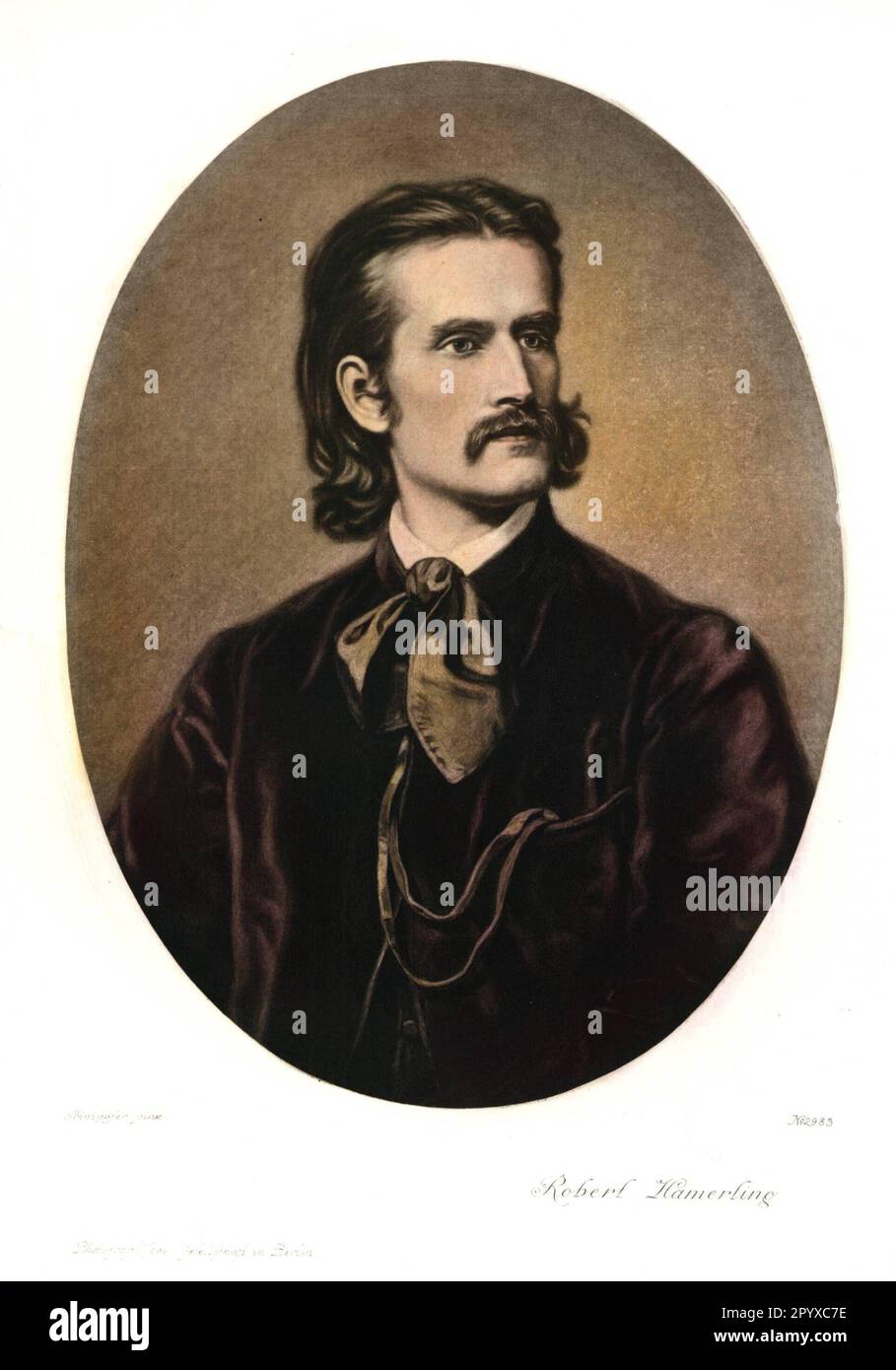 Robert Hamerling (real name Rupert Johann Hammerling, 1830-1889 ...