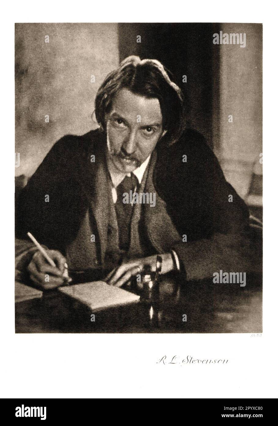 Robert Louis Balfour Stevenson (1850- 1894), Scottish writer ...